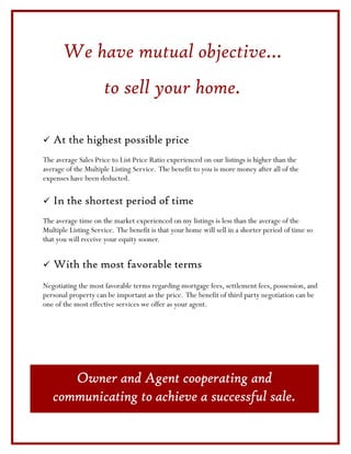 Sellers packet | PDF