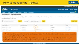 An introduction to Seller Support Ticket Dashboard | PDF
