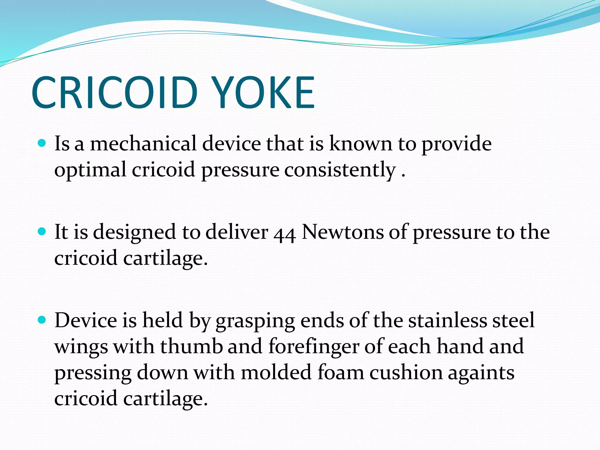 sellick maneuver, BURP , OELM | PPTX