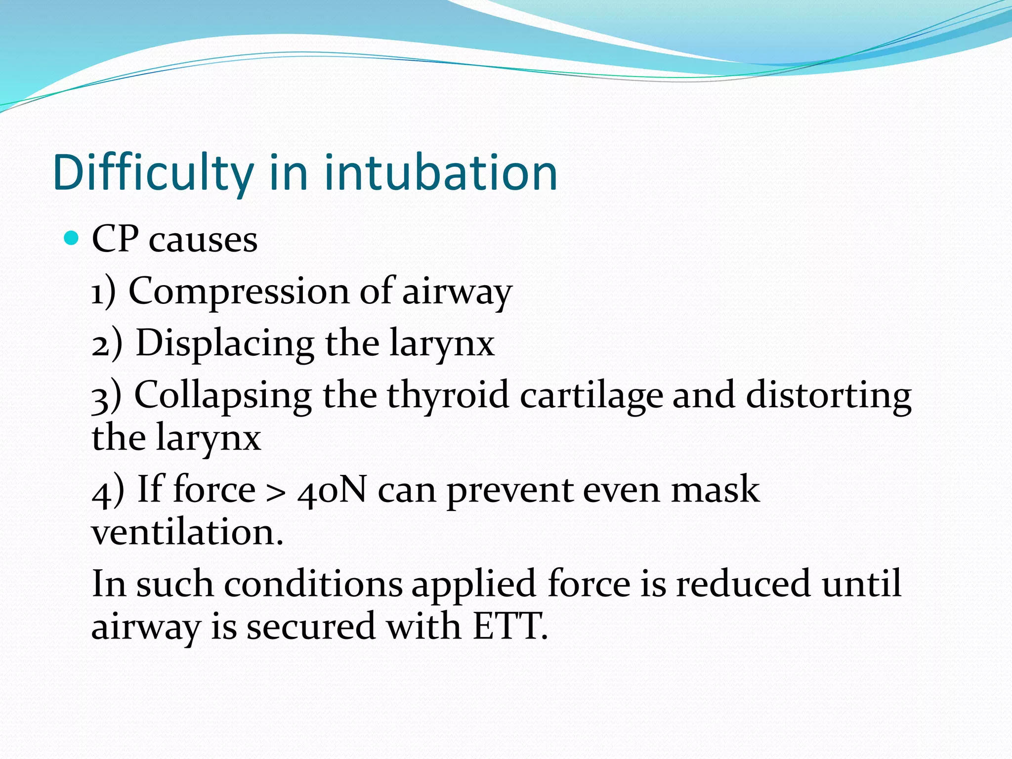sellick maneuver, BURP , OELM | PPTX
