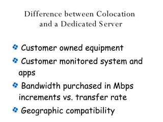 Selling Colocation 073008 V2 | PPT