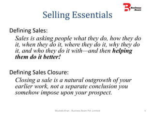 Selling effective techniques that work! | PPTX