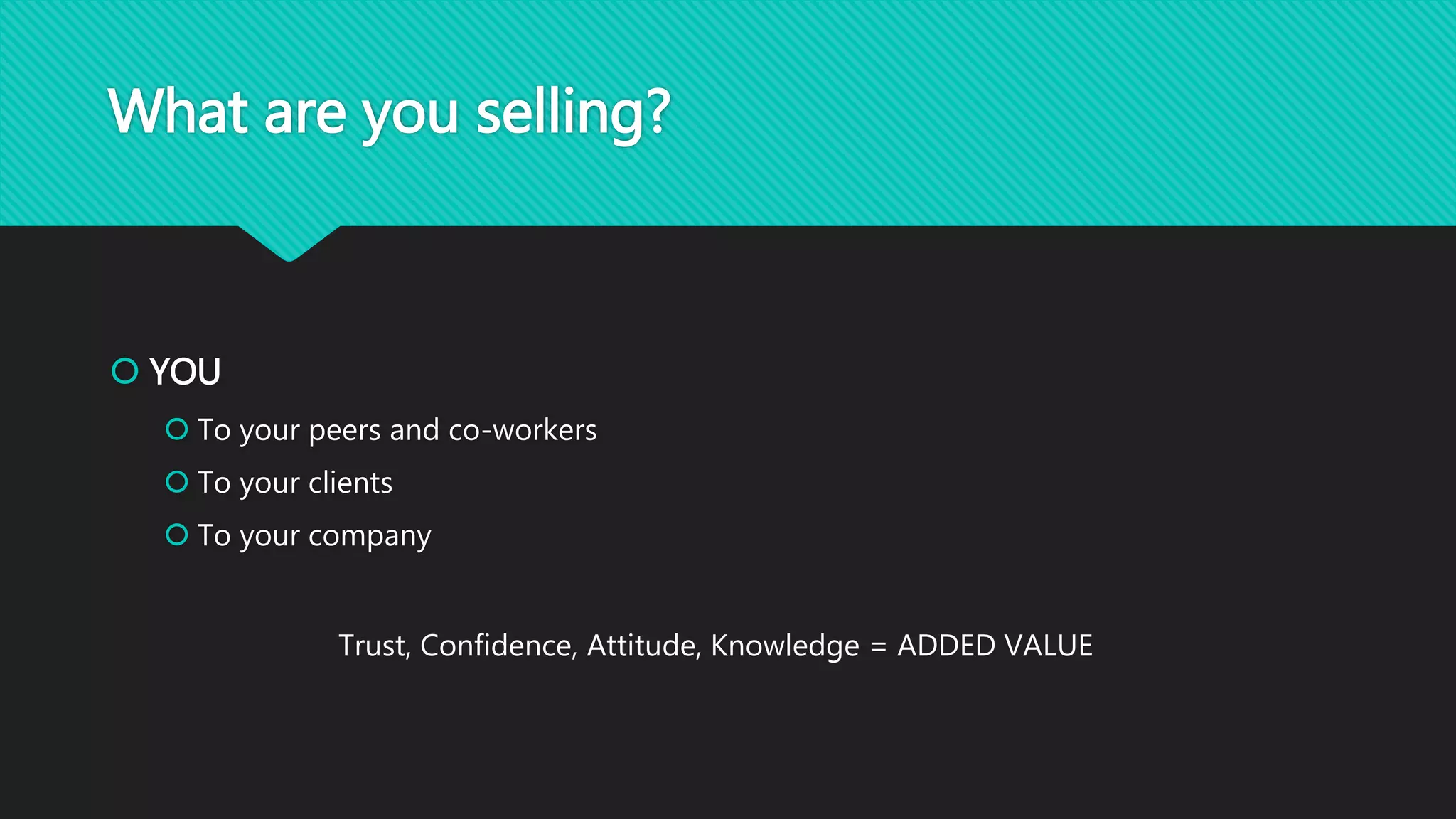 Selling 101 | PPT