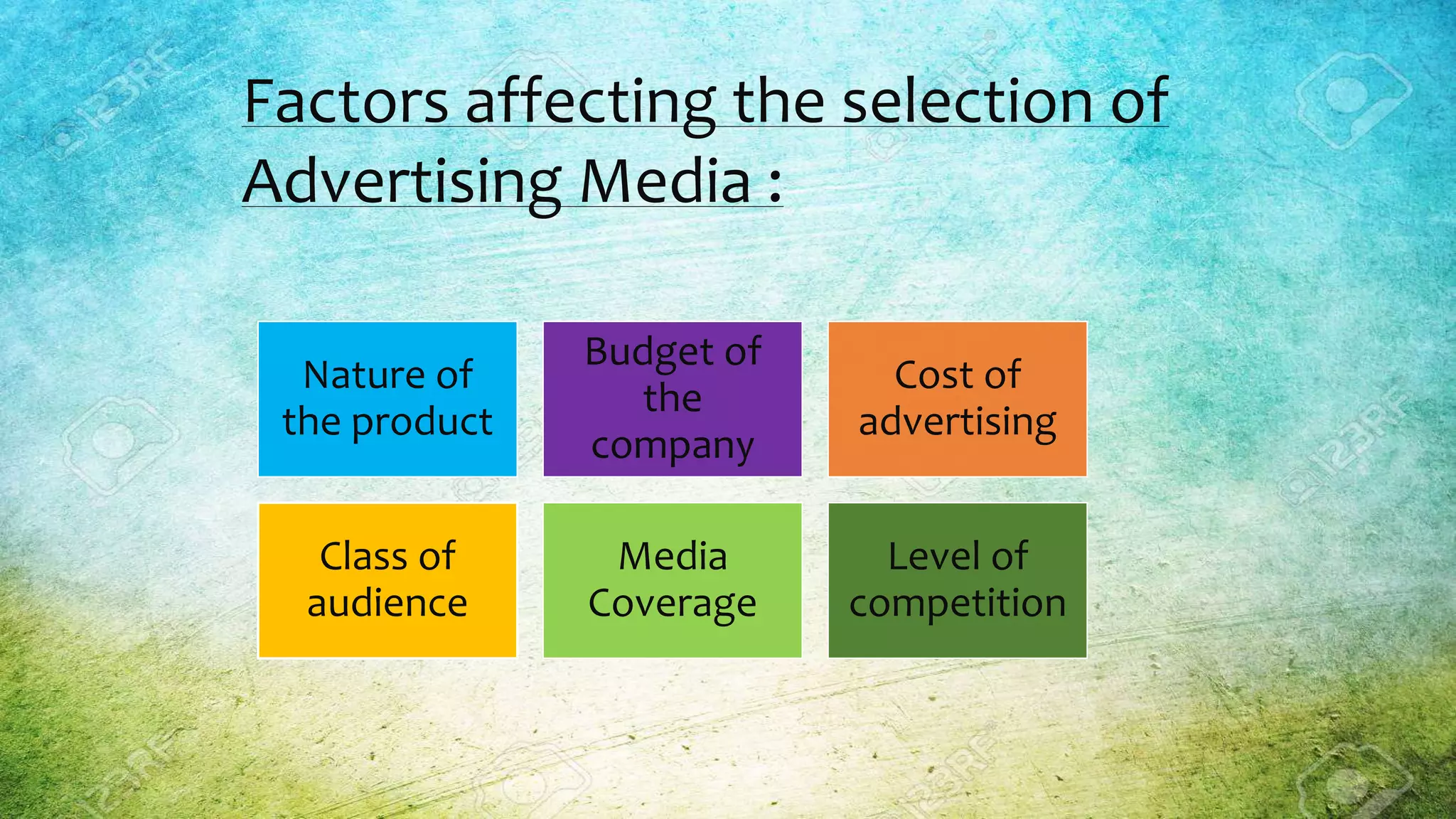 Advertising Media | PPT