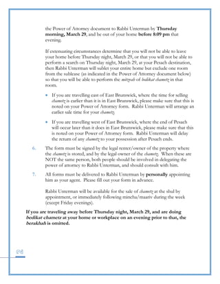 Selling chametz form and instructions, 2018 (1) | PDF