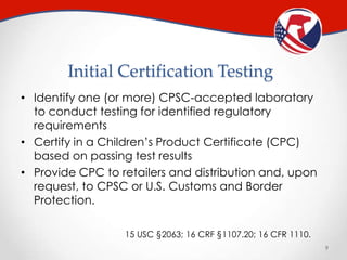 Selling Compliant & Safe Children's Toys in The United States (English ...