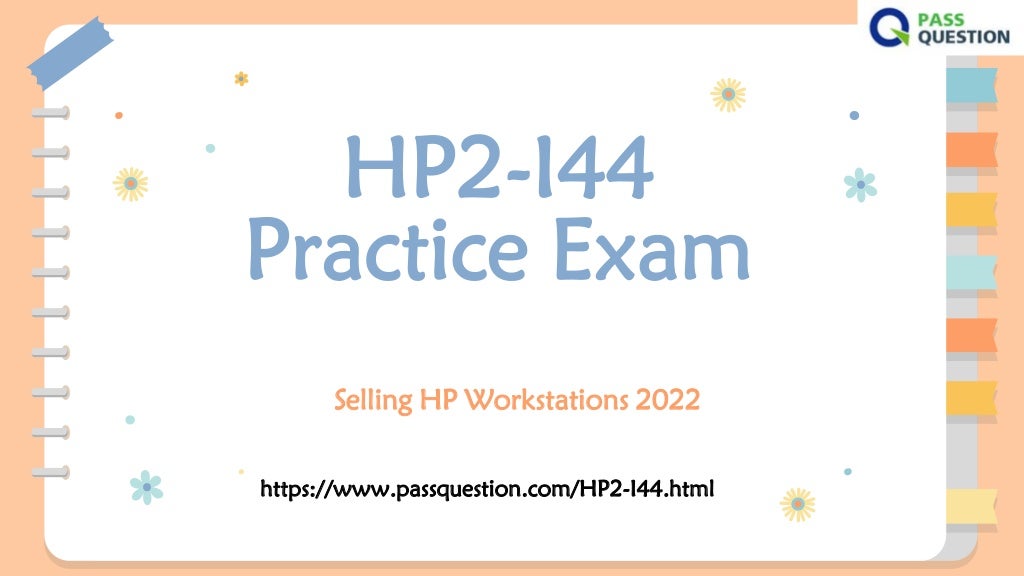 Selling HP Workstations 2022 HP2-I44 Practice Test Questions.pdf