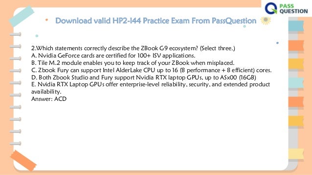 Selling HP Workstations 2022 HP2-I44 Practice Test Questions.pdf