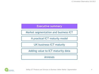 Selling ICT Services to Business - Better Market Segmentation | PDF ...
