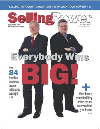 Selling Power Magazine Heartland Article | PDF