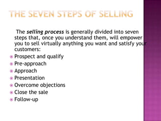 Selling process | PPTX