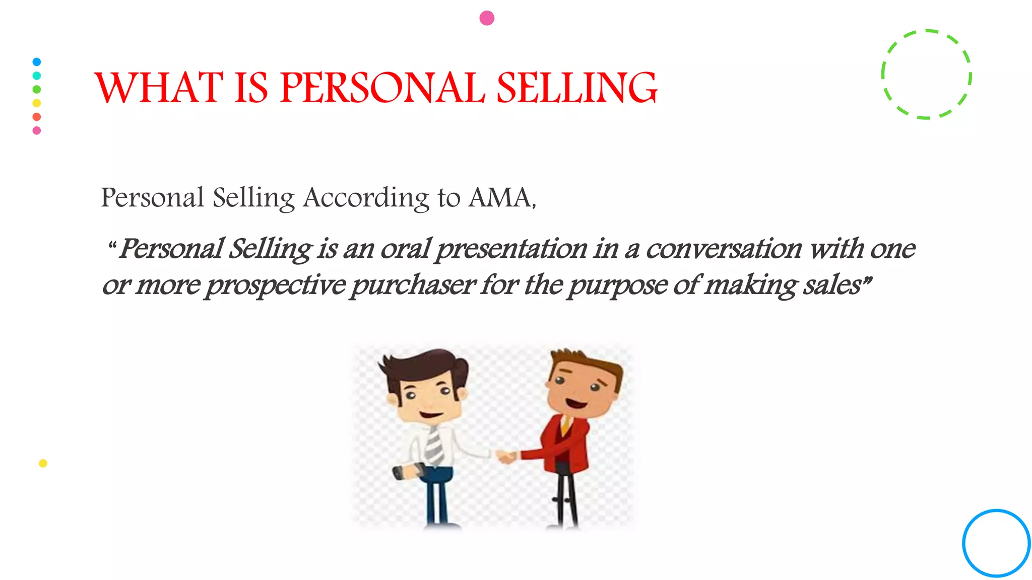 Selling process ppt by varsha | PPTX