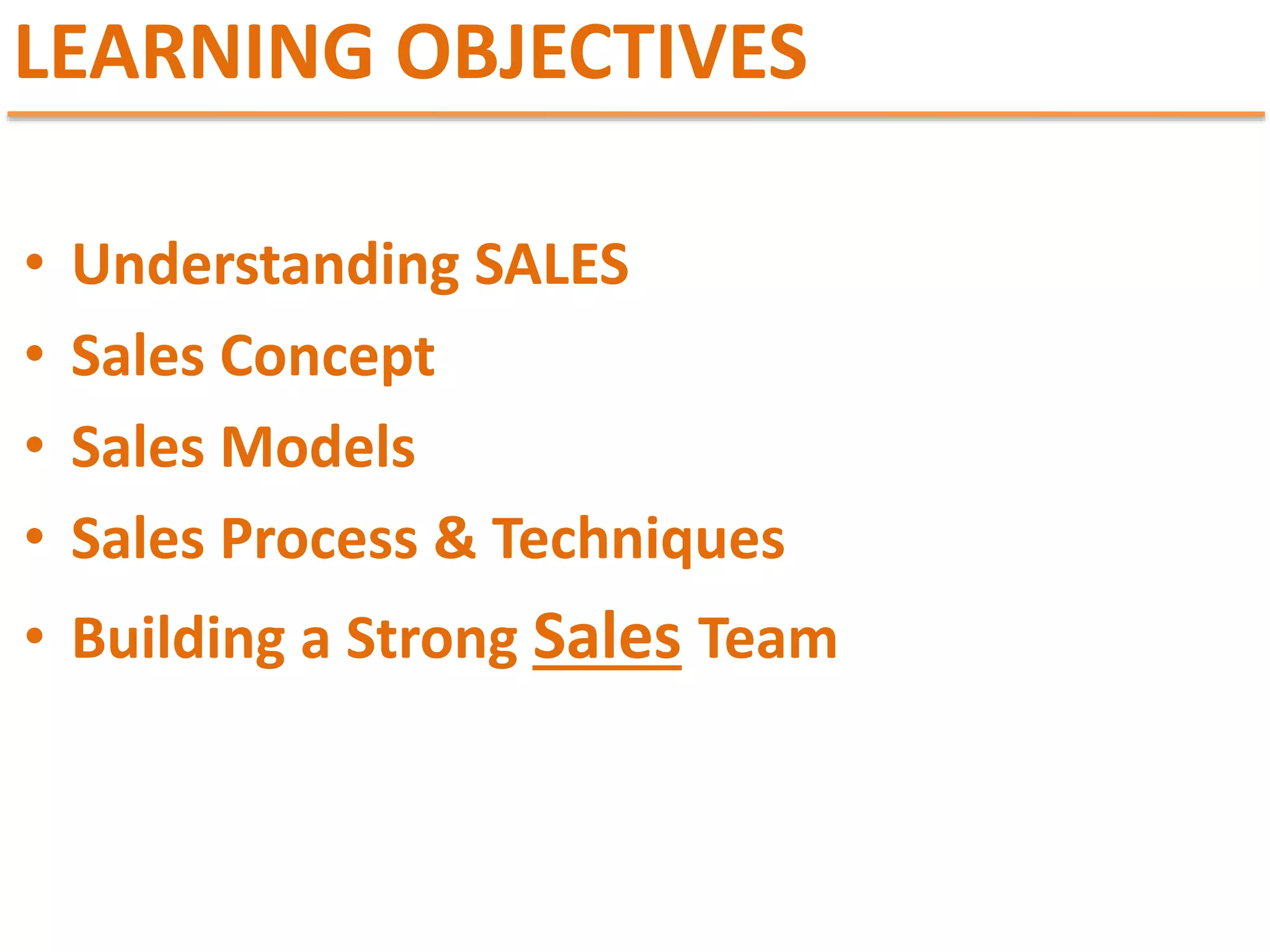 Effective Selling skills | PPTX
