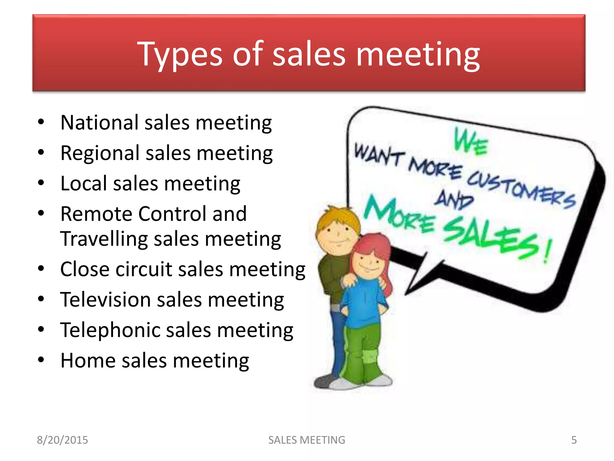 Sales meeting | PPTX