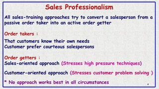 Selling skills and customer satisfaction | PPT