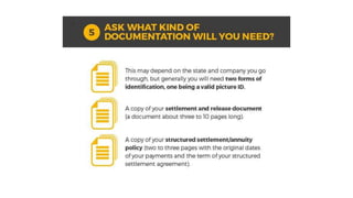 Tips: Selling structured settlements | PPTX