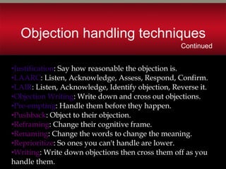 Selling Techniques | PPT