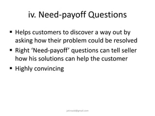 Theories and Models of Selling | PPTX