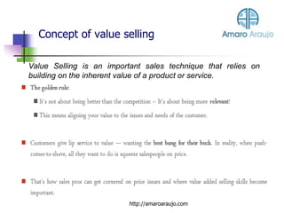 Selling value instead of price short version | PPTX