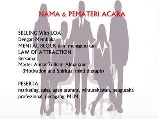 Selling with LOA | PPTX