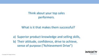 Selling With Values and Integrity: Creating a Purpose-Driven Sales ...