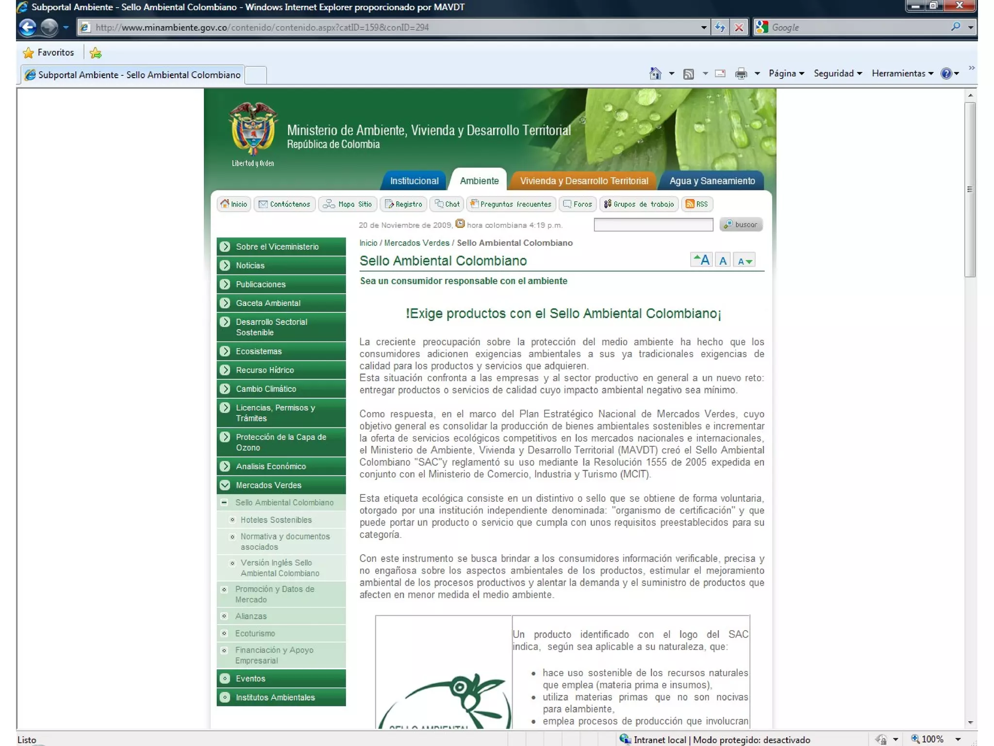 Sello ambiental colombiano proexport | PPT