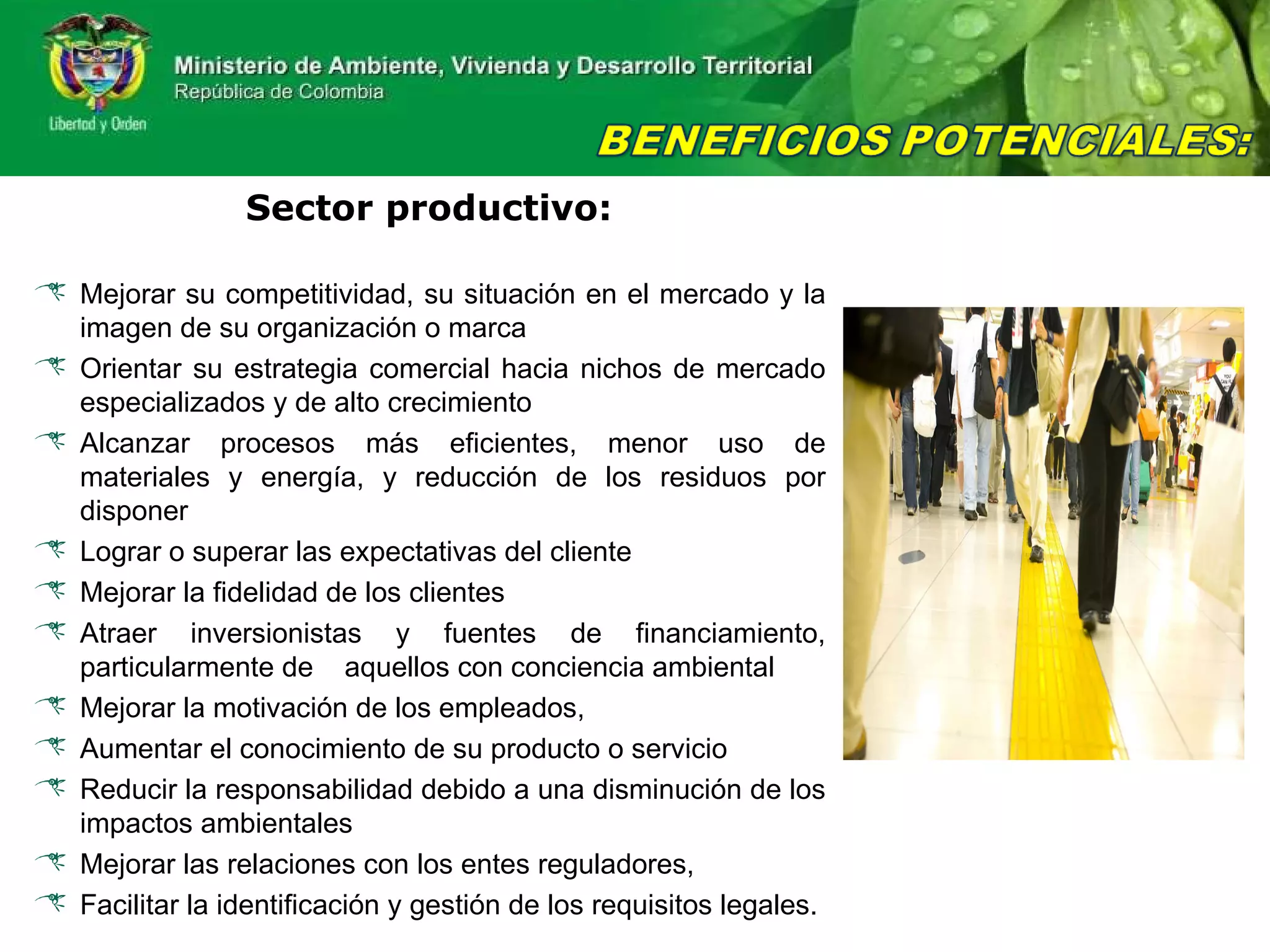 Sello ambiental colombiano proexport | PPT