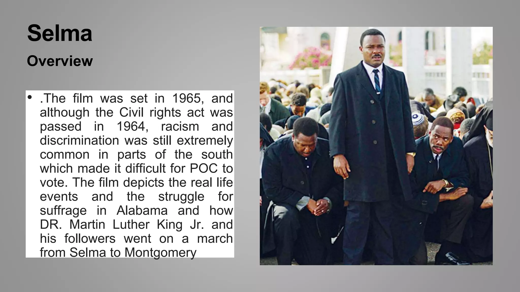 Selma review | PPTX