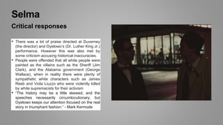Selma review | PPTX