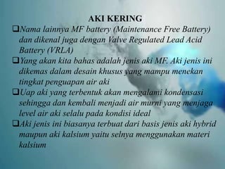 Sel Pada Aki (Universitas Negeri Surabaya) | PPTX