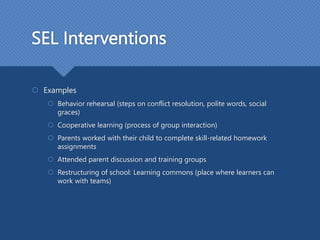 Social and Emotional Learning | PPTX