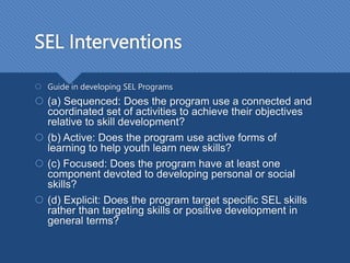 Social and Emotional Learning | PPTX