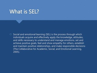 Social and Emotional Learning | PPTX