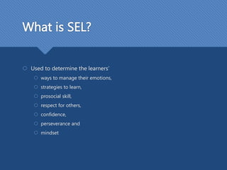 Social and Emotional Learning | PPTX