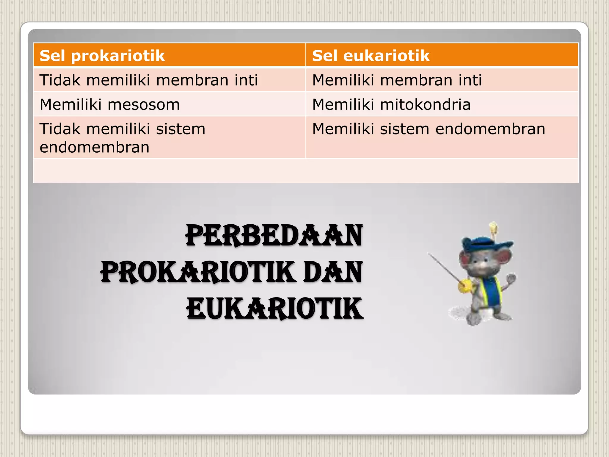 Sel prokariotik | PPTX