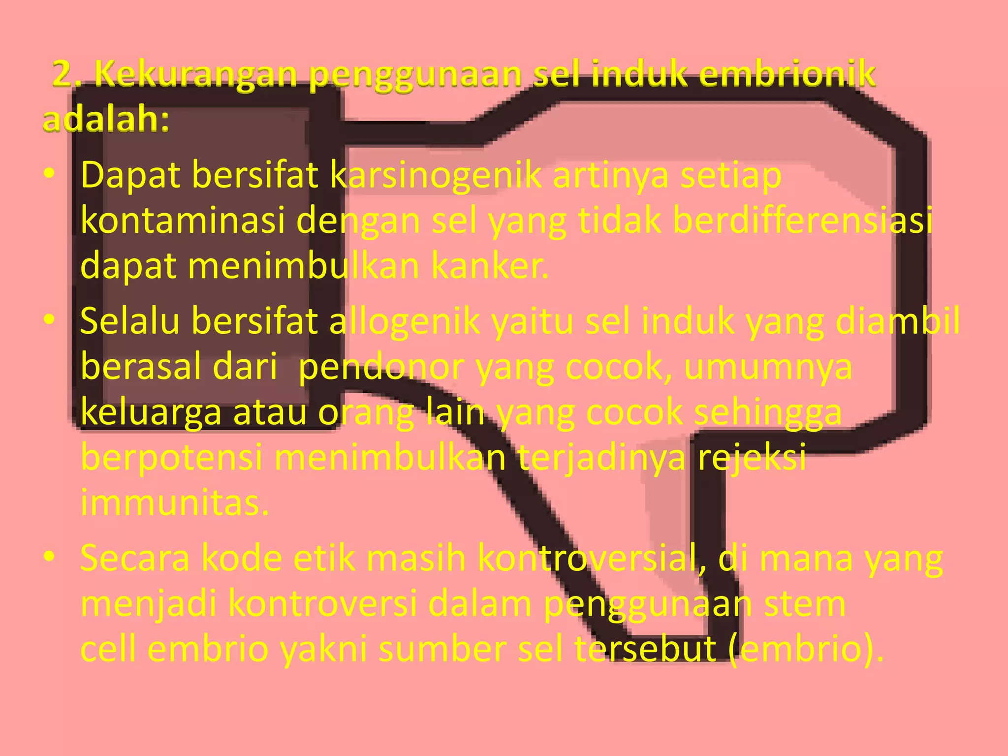 Sel punca (stem cell) | PPTX