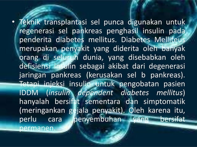 Sel punca (stem cell) | PPTX