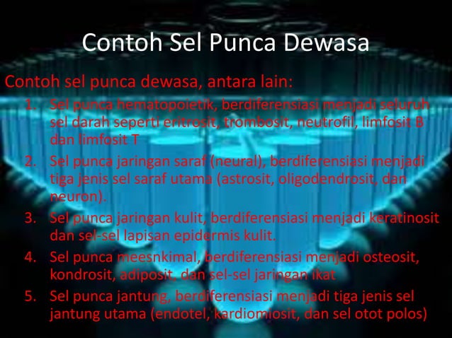 Sel punca (stem cell) | PPTX