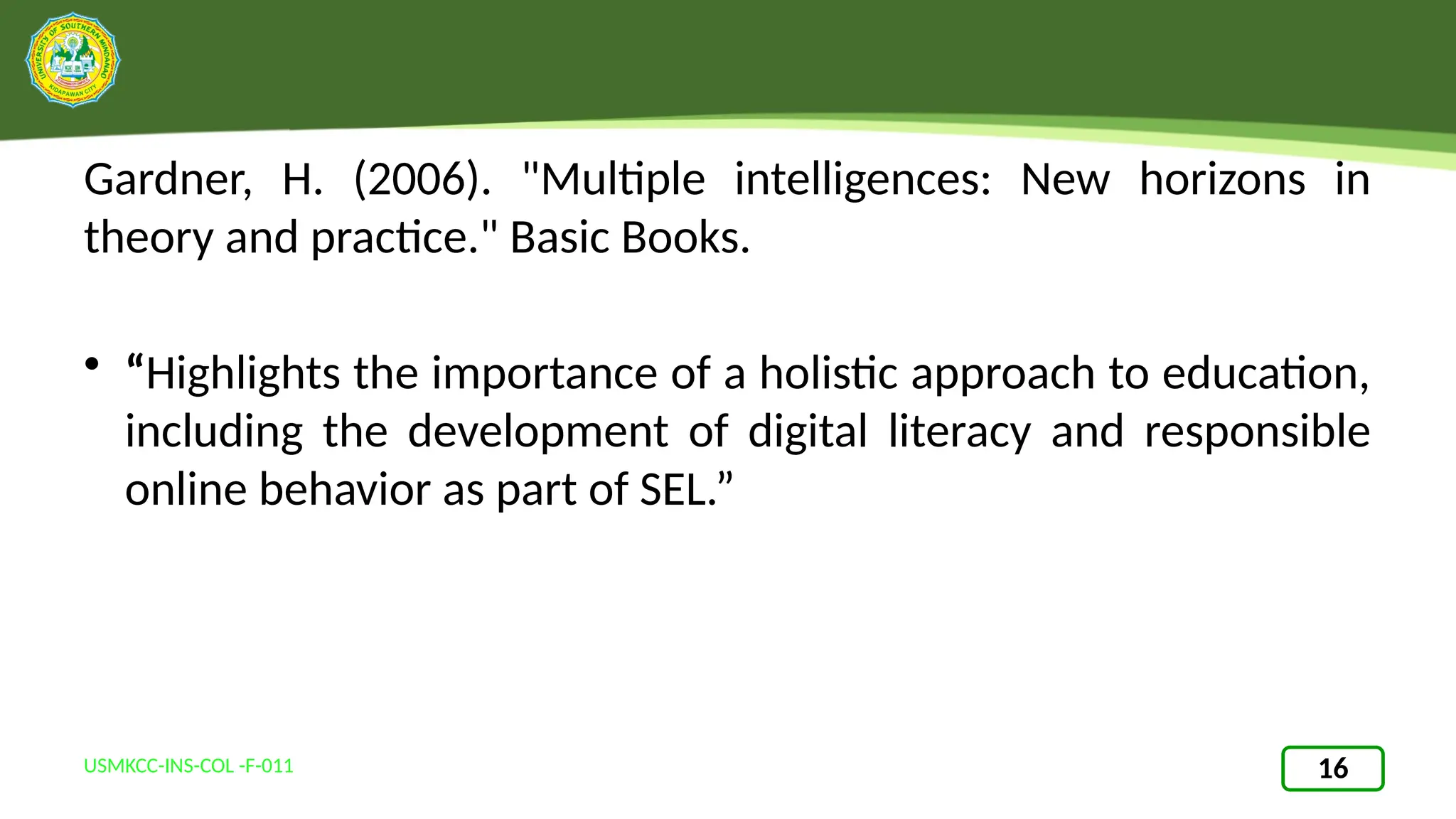 SEL Social and Emotional Learning platform | PPTX