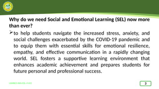 SEL Social and Emotional Learning platform | PPTX