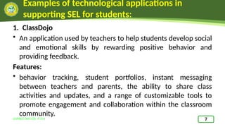 SEL Social and Emotional Learning platform | PPTX