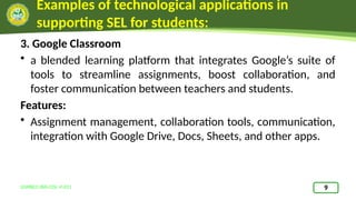 SEL Social and Emotional Learning platform | PPTX