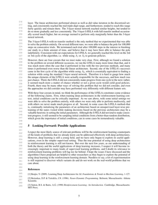 Reinforcement Learning with Deep Architectures | PDF