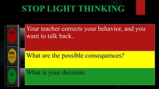 SEL(social emotional learning) (Self-Management) | PPTX