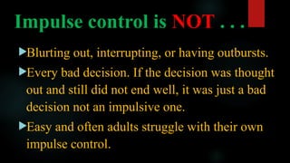 SEL(social emotional learning) (Self-Management) | PPTX