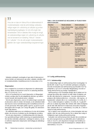 Selskabsretlige transaktioner - selskabsretligt og skatteretligt (artikel 2) (Revision ...