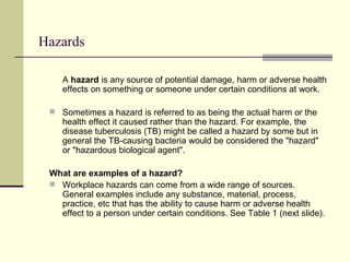 Workplace Health & Safety | PPT