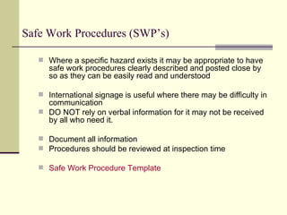 Workplace Health & Safety | PPT
