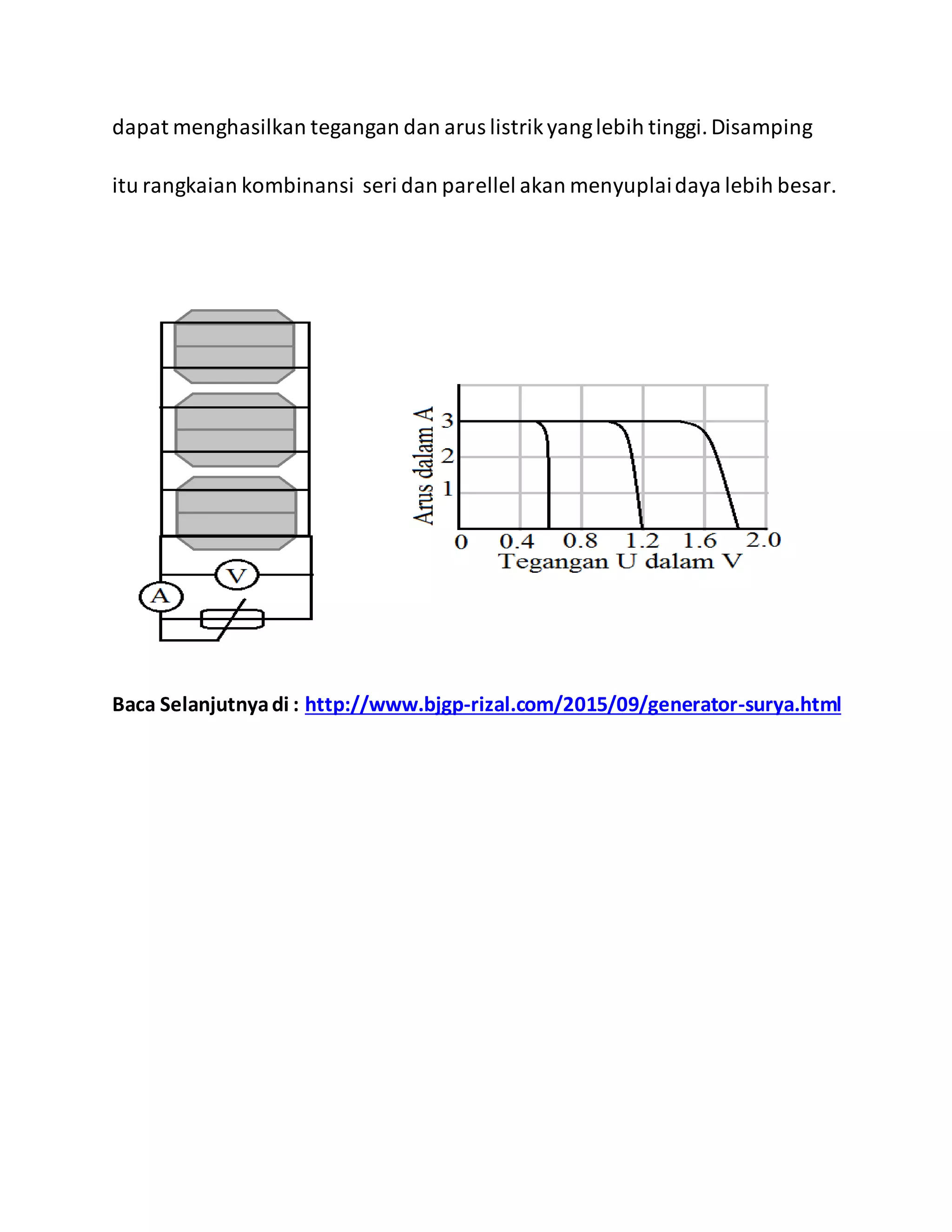 Prinsip Generator surya | PDF