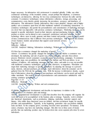 Sel test e business v1 2017 | PDF